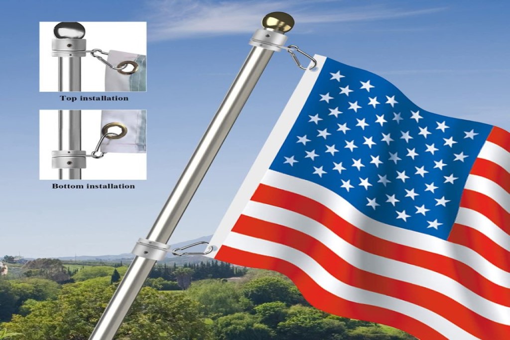 5 Best Practices To Keep A Flag From Wrapping Around The Pole At Your Home | Baldwinflags